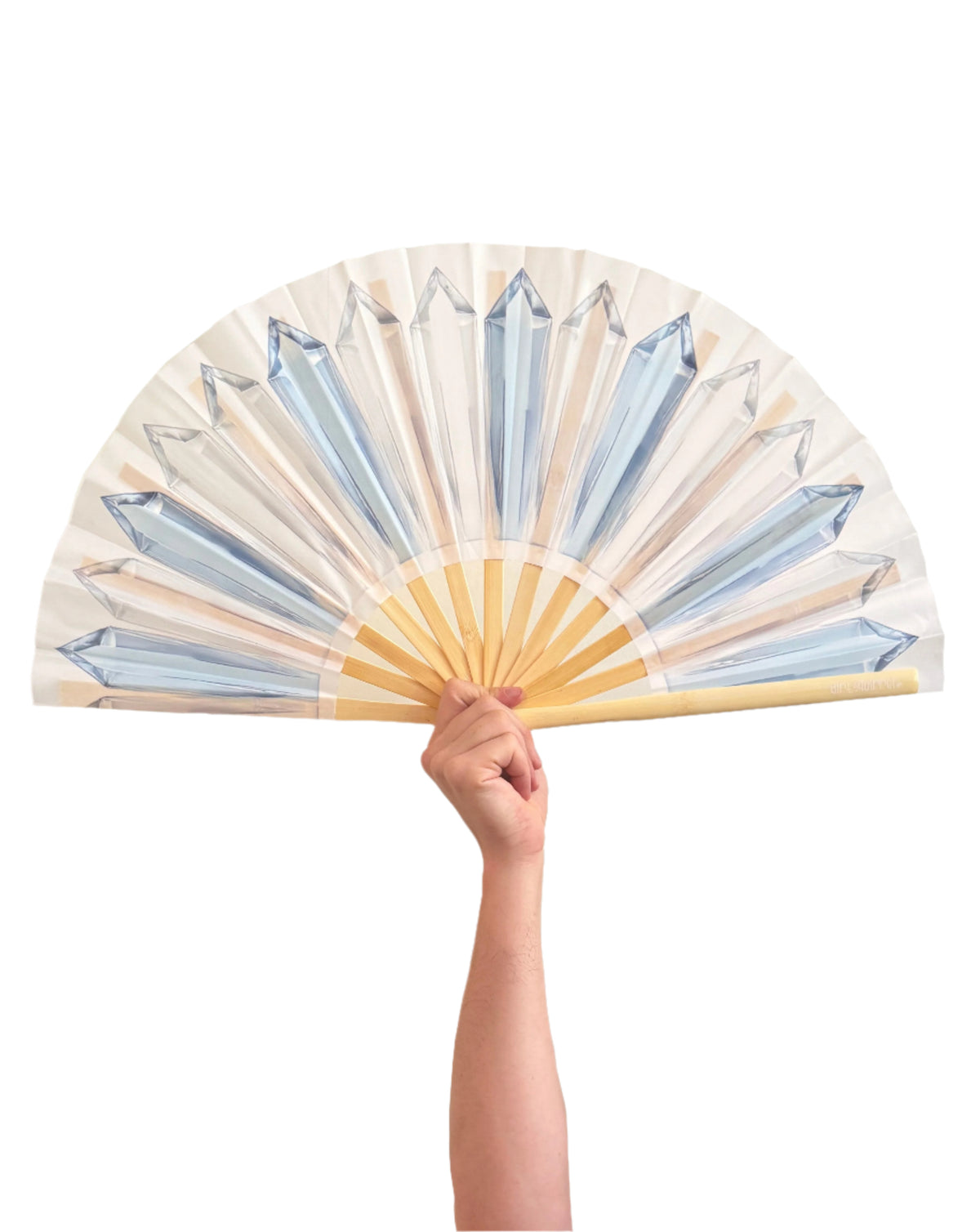 Crystal Crown Fan