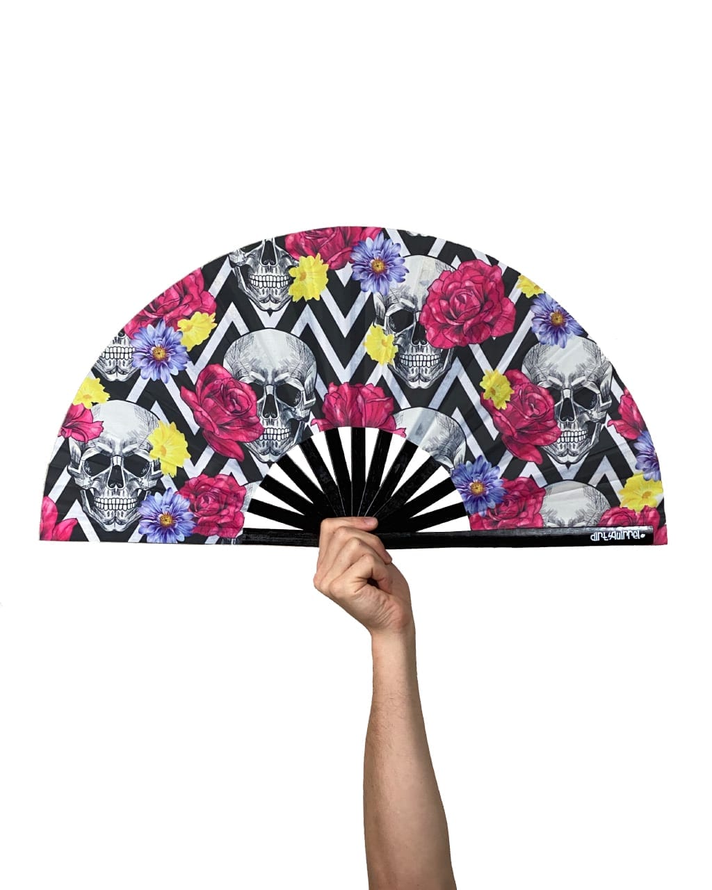 Flower Skull Fan